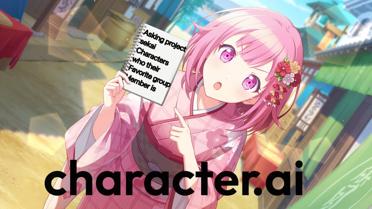 Asking project sekai characters who their favorite group member is on ...
