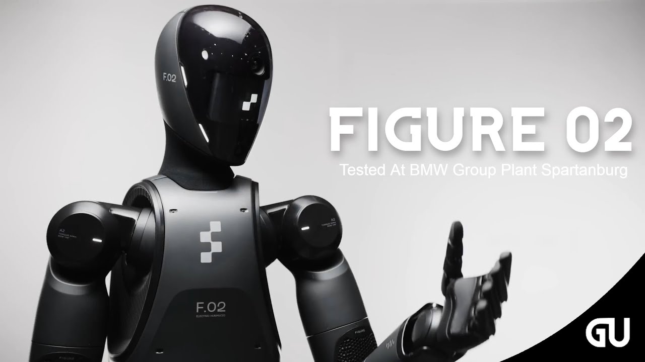 BMW Unveils 'Figure 02' As An Upgraded Humanoid AI Robot - YouTube