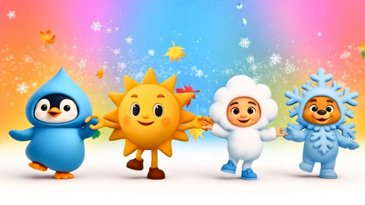 Dansul Vremii 🎵 Cantec Pentru Copii Vesel si Educativ | LumiKIDS TV ...