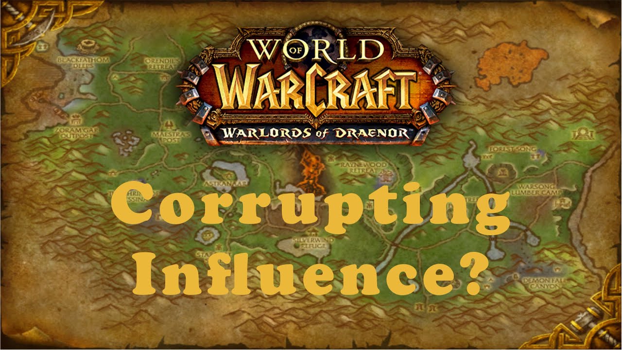 World of Warcraft Quest: Corrupting Influence? (Alliance) - YouTube