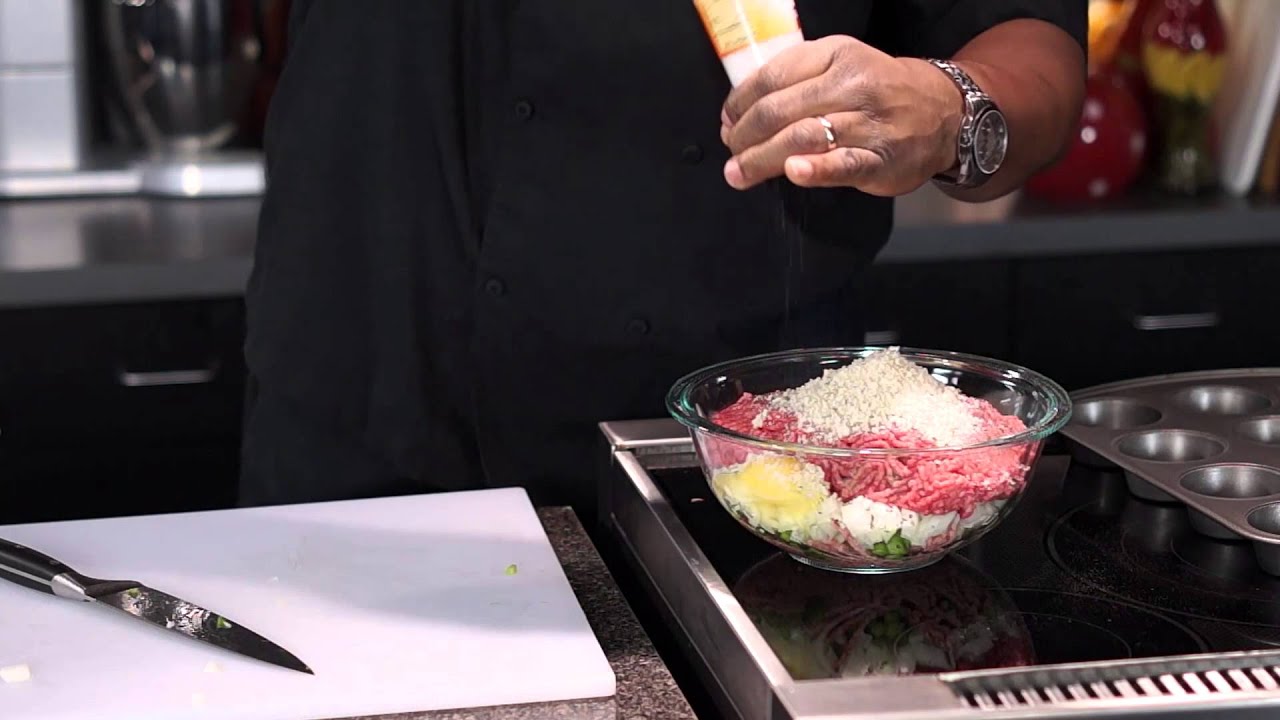 Meatloaf Muffins - Cooking Today with Chef Brooks - YouTube