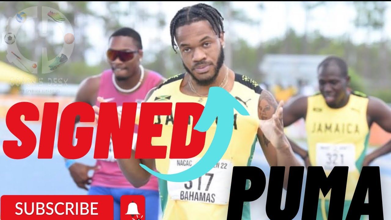 Breaking: Andrew Hudson 200M Champion OFFICIALLY SIGNED TO PUMA - YouTube