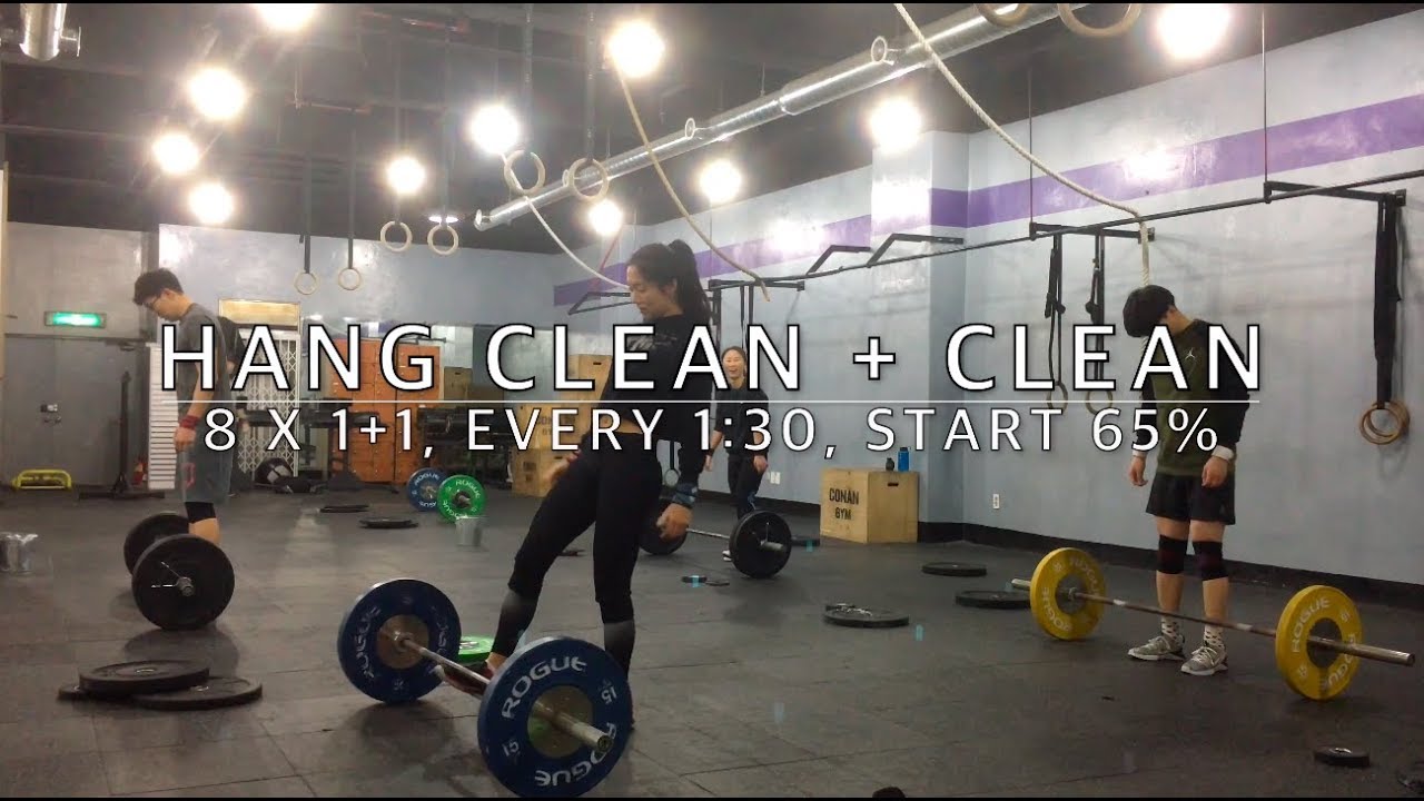 Lifting - Hang Clean + Clean (행클린+클린) - YouTube