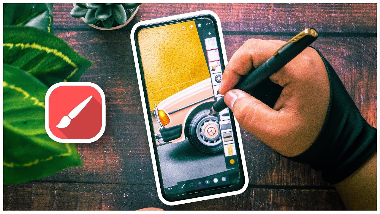 YOU can draw this Realistic drawing on your phone!! | Infinite Painter ...