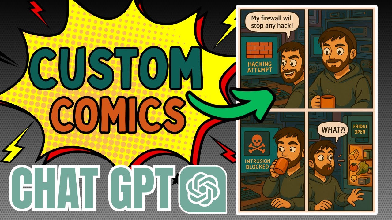 How to Make Custom Comics Using ChatGPT - YouTube