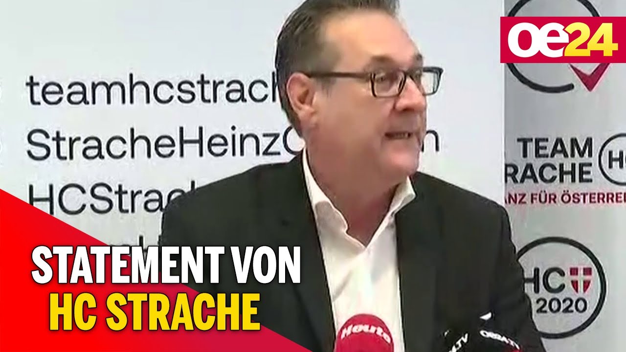 Die Zukunft von Team HC Strache: Statement von HC Strache - YouTube