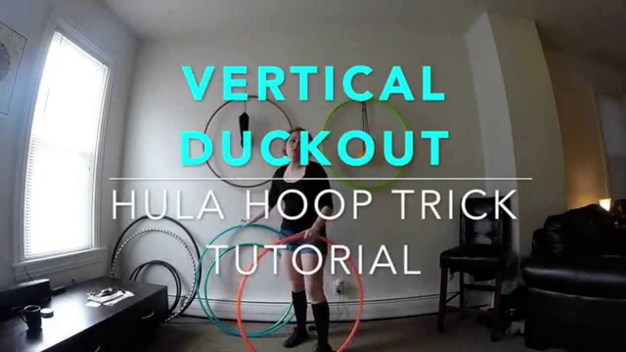 Vertical Shoulder Duckout: Hula Hoop Trick Tutoria - YouTube