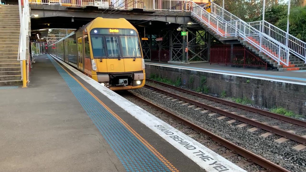 2190ST Transport Vlog 670: [Sydney Trains] Waratah A Set (A6 804F ...