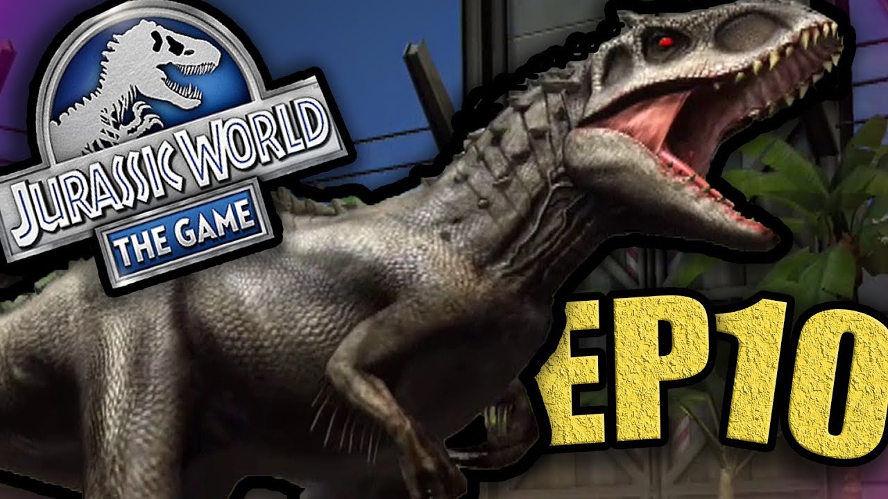 UNLOCKING INDOMINUS REX!!! - Jurassic World: The Game - Part 10 HD ...