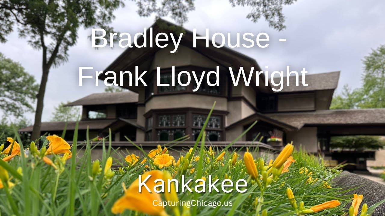 Frank Lloyd Wright à Kankakee - Bradley House - YouTube