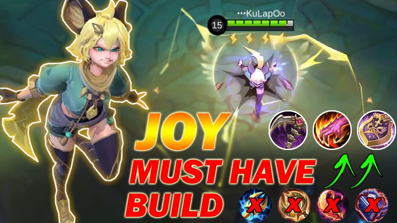 Joy Is Coming | Joy New Hero Best Build 2022 | MLBB - YouTube