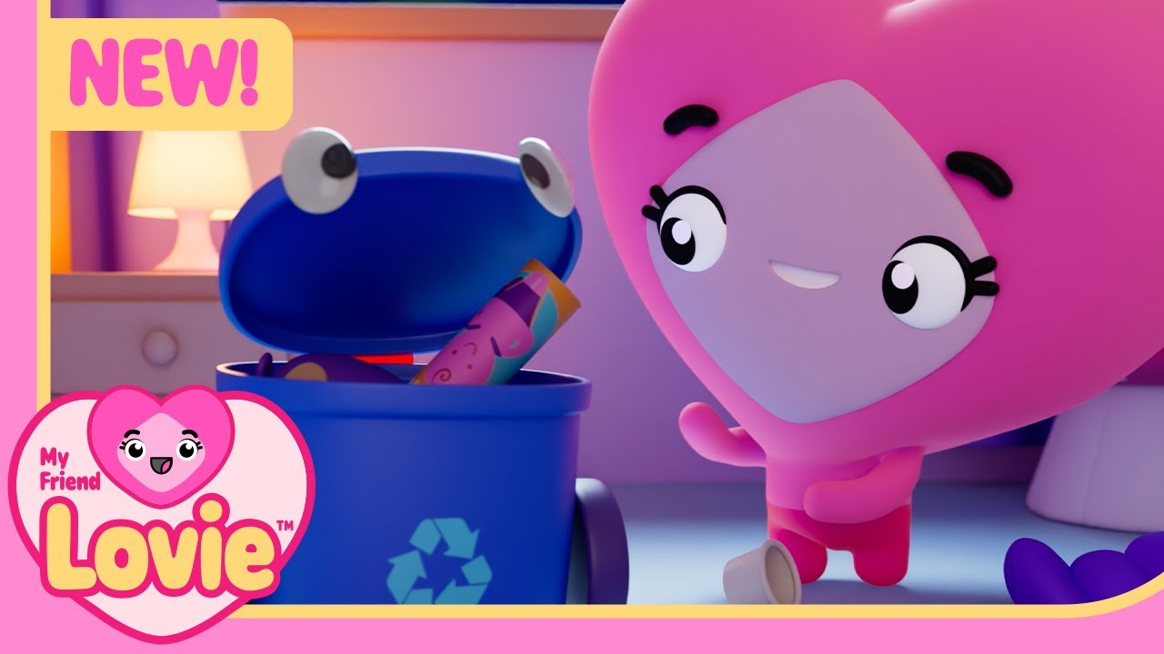 My Friend Lovie | Brand New Season 2 - Let's Recycle with a Robot ...