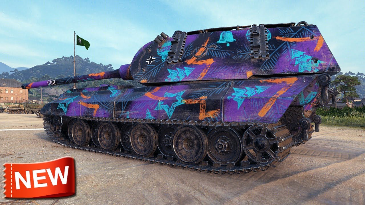 Tiger-Maus - New Premium Heavy Monster in Tier 9 - World of Tanks - YouTube