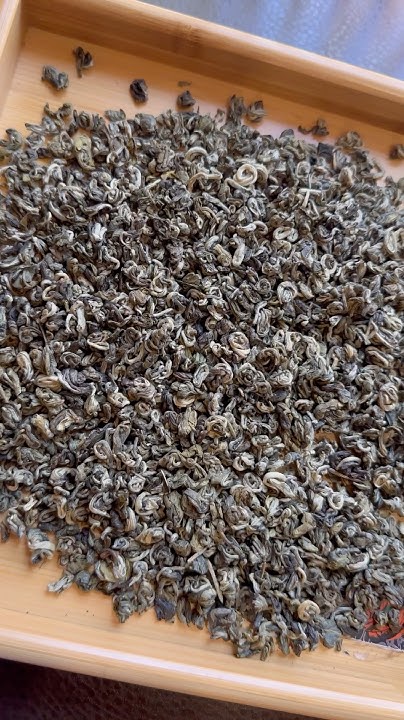 Жасминовая улитка 🌱🐌 #чай #китайскийчай #чайнаяцеремония #чайныйпьяница ...