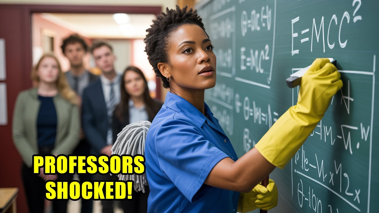 A Black Woman Cleaner Solved the “Impossible” Math Problem in minutes ...