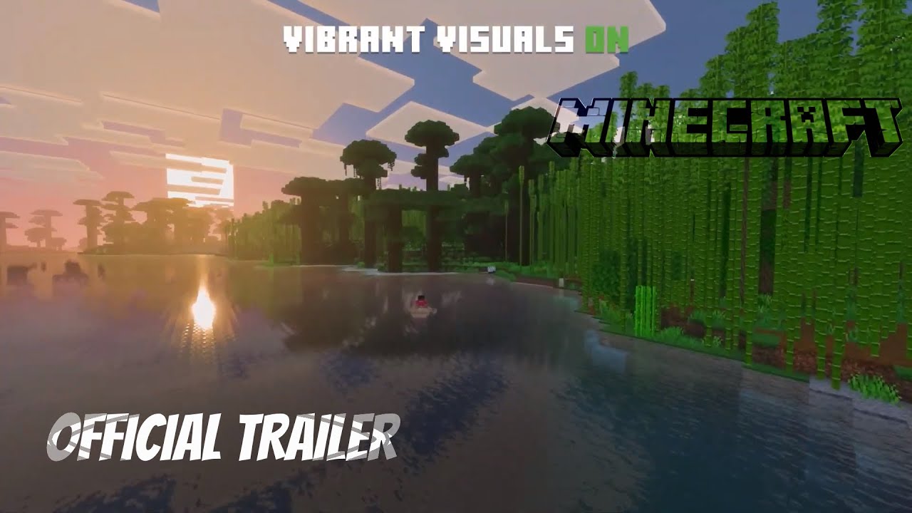 Minecraft - Official Vibrant Visuals Update Trailer Minecraft 2025 ...