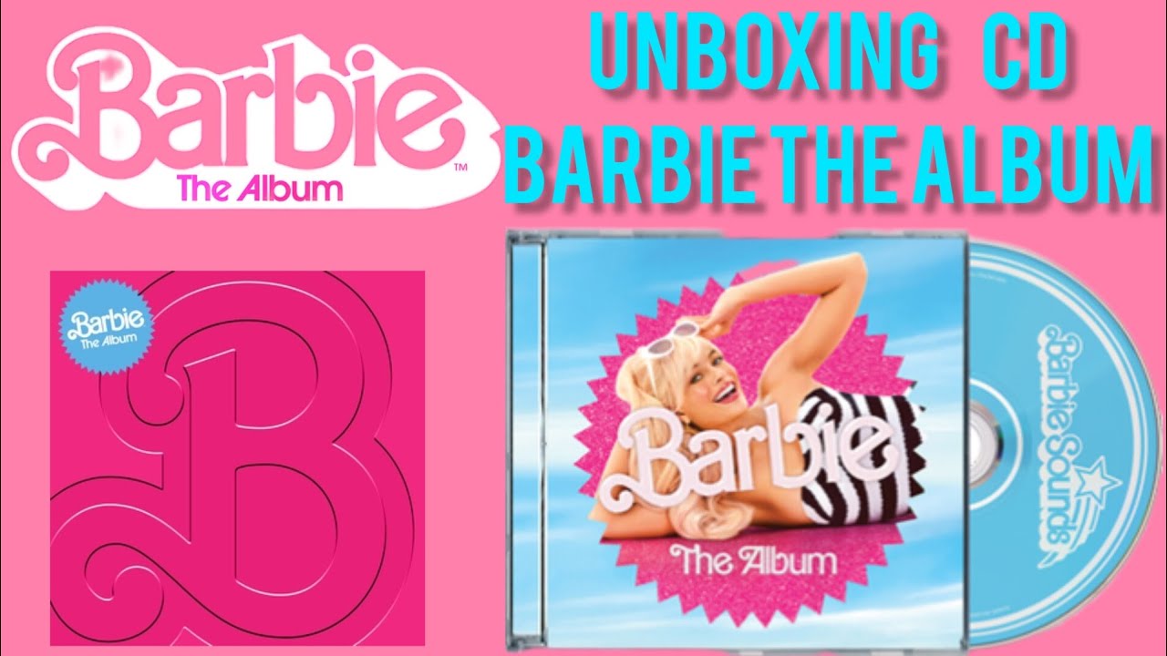 unboxing cd barbie the album movie - YouTube
