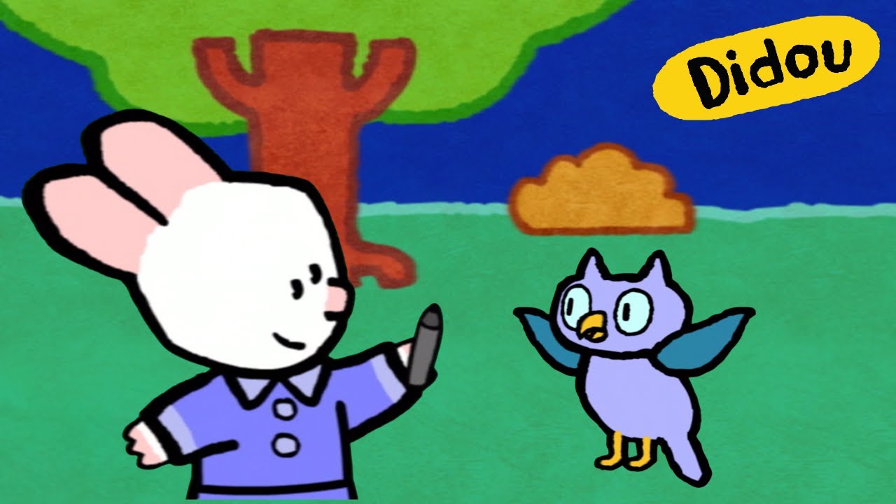Didou dessine moi : Un Hiboux 🦉 | Compilation Enfants - YouTube