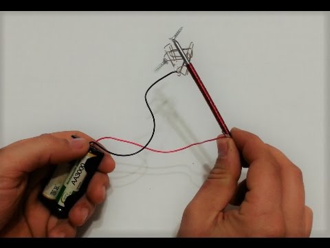 How to make Electromagnet DIY - YouTube
