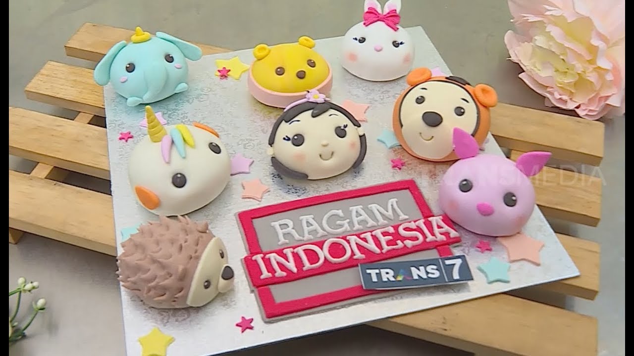 Cake Karakter Unyu Berselimut Fondant | RAGAM INDONESIA (27/12/19 ...
