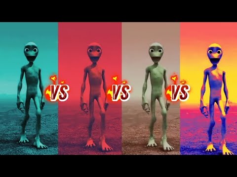 Funny Alien dance VS Slow Alien Dance VS Fast Alien Dance - YouTube