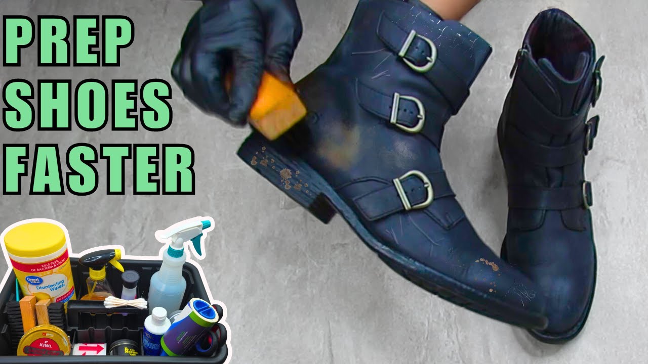 How To Quickly Clean Thrifted Shoes To Resell For The Most Profit - YouTube