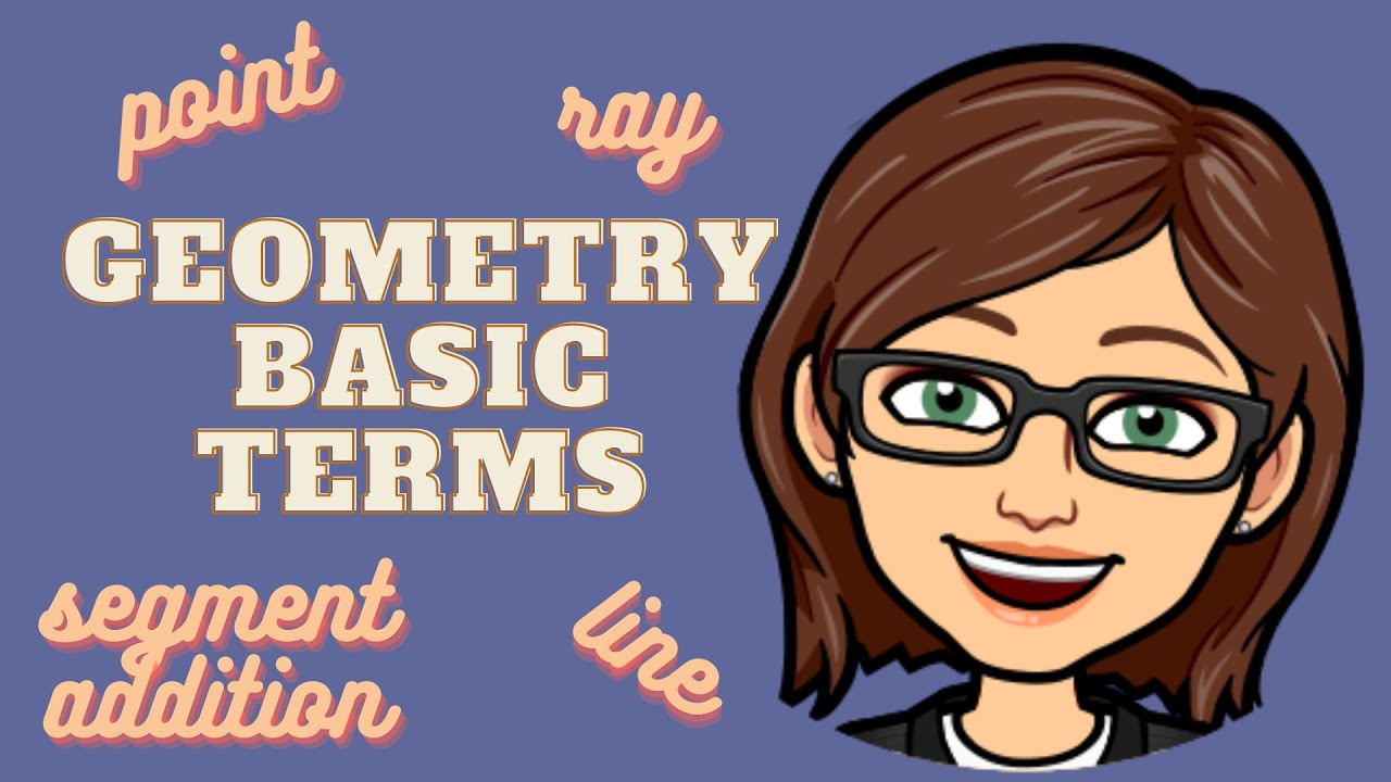 Geometry Terms - Point, Line, Plane | How Do I Say That | CA U1L1 - YouTube