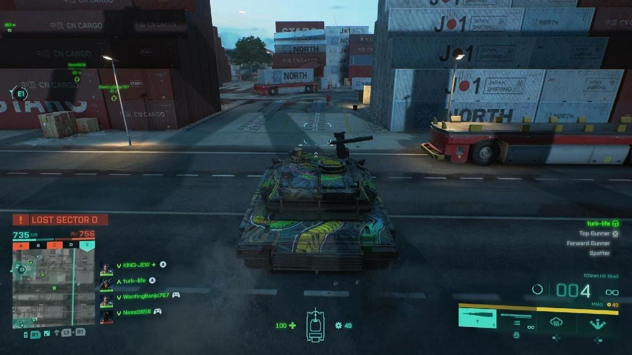 Battlefield 2042 tank gameplay - YouTube