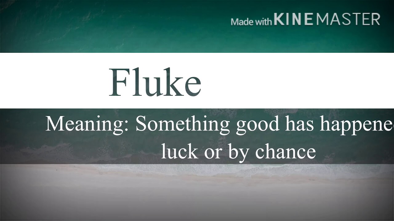 Fluke ; Meaning - YouTube