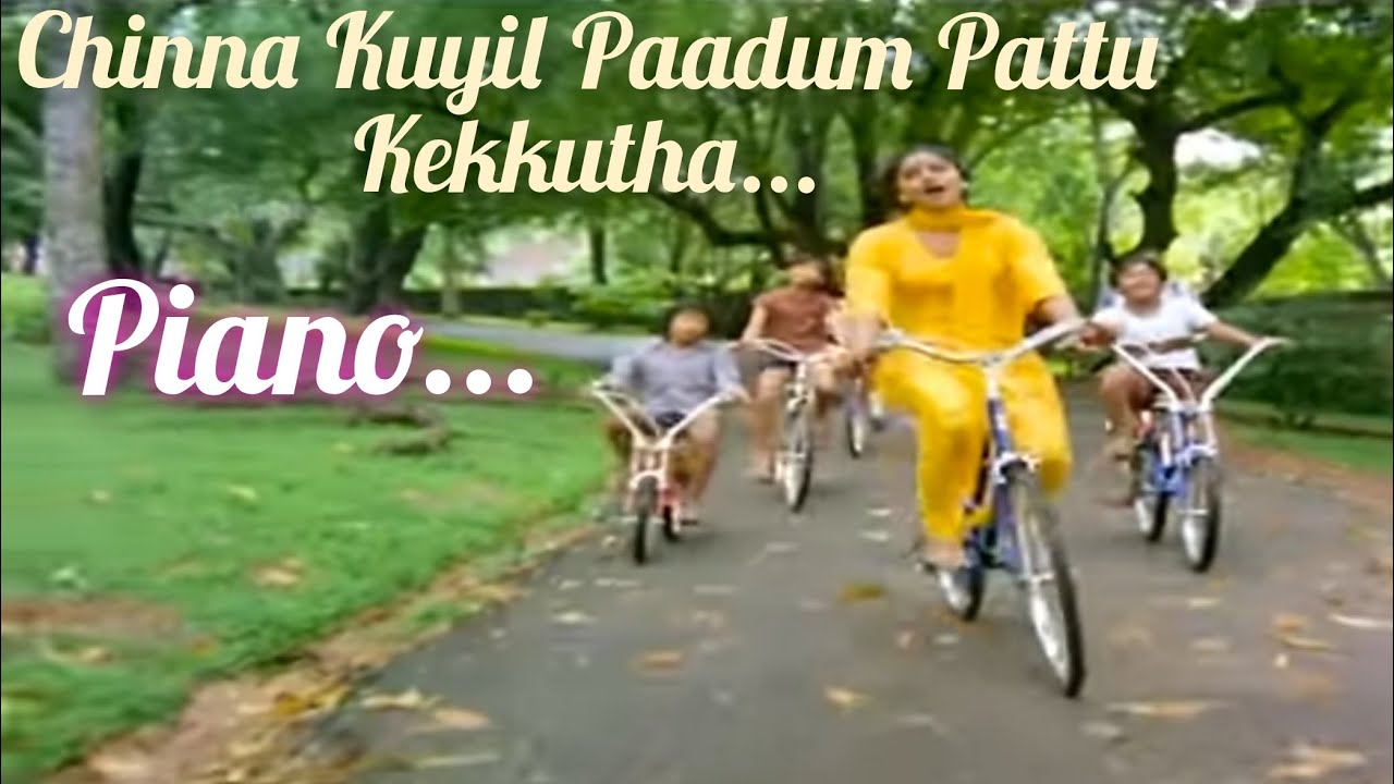 Chinna Kuyil Paadum Pattu Kekkutha | Keyboard | Poove Poochudava Movie ...