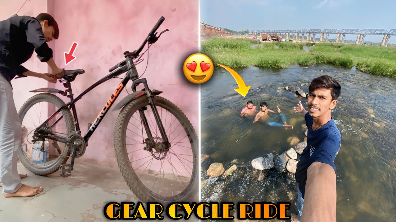Mahisagar Nadi Sevaliya😱Gear Cycle Cleaning - YouTube