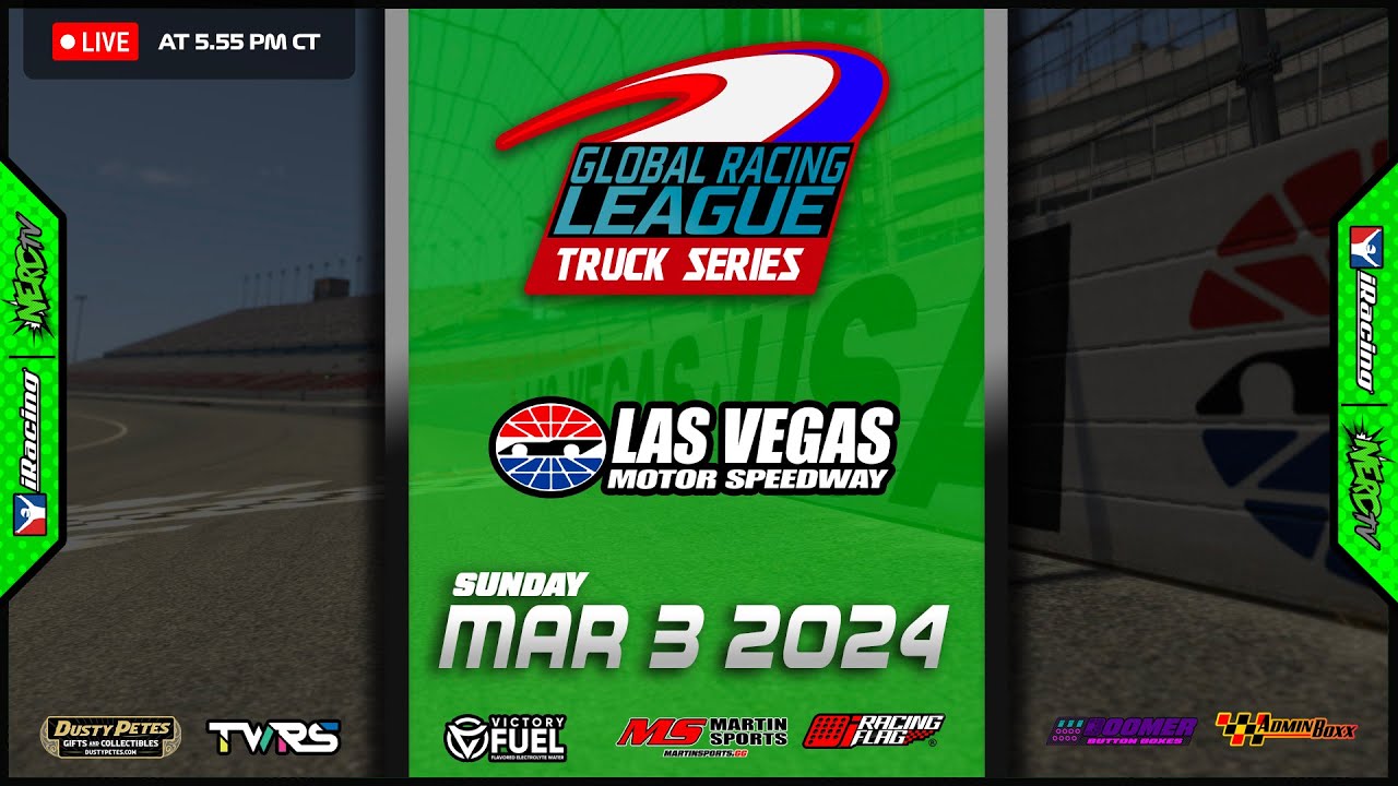 Global Racing Truck Series | GRL | Las Vegas | @iRacingOfficial ...