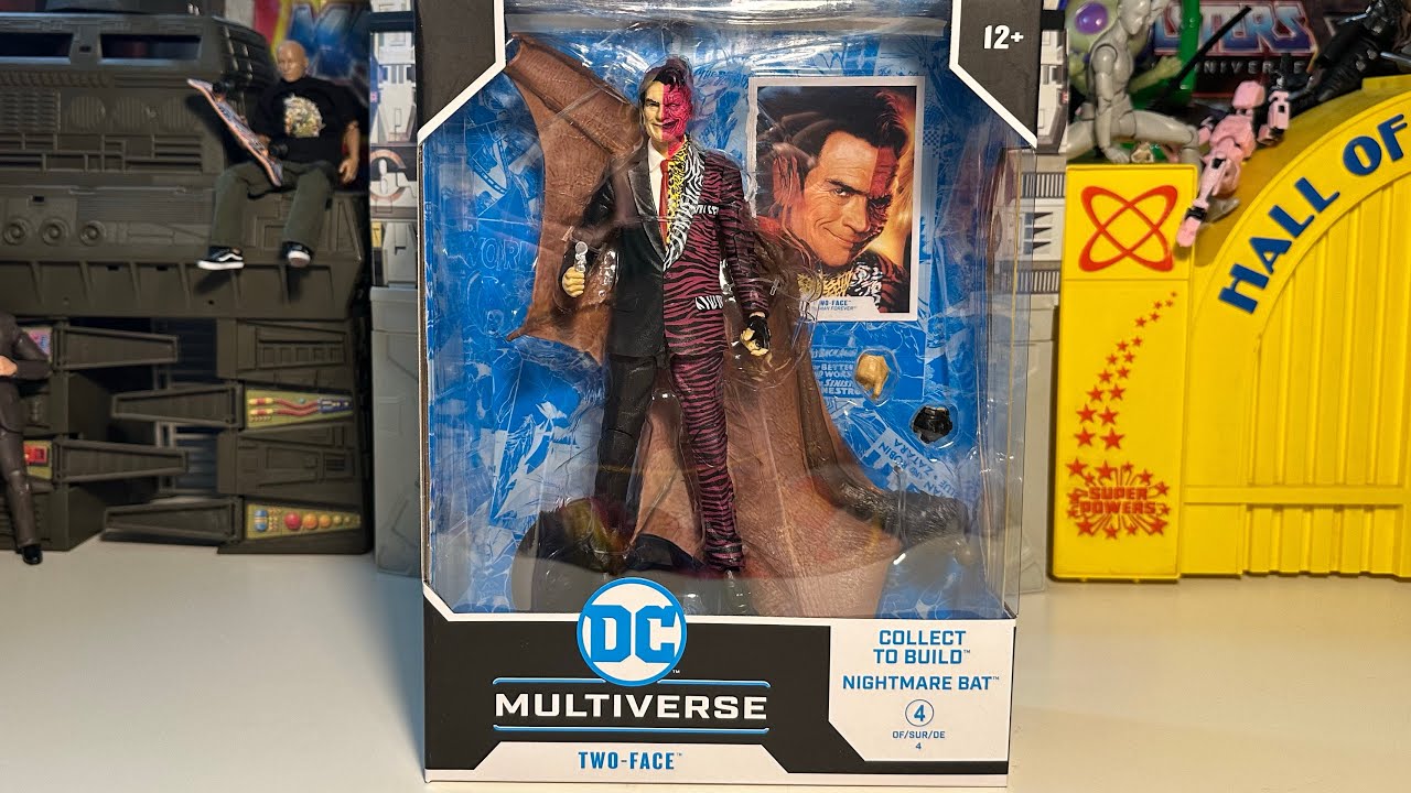 DC Multiverse Batman Forever Collect To Build Nightmare Bat Two Face ...
