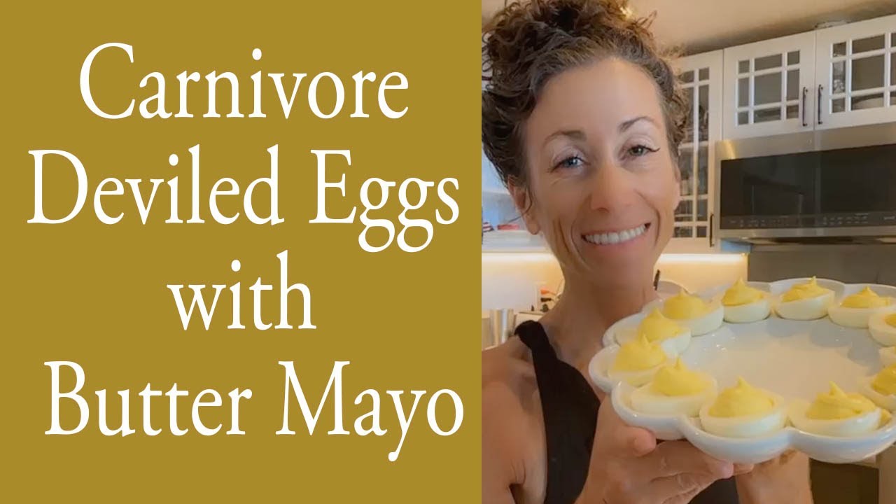 Carnivore Deviled Eggs with Butter Mayo - YouTube