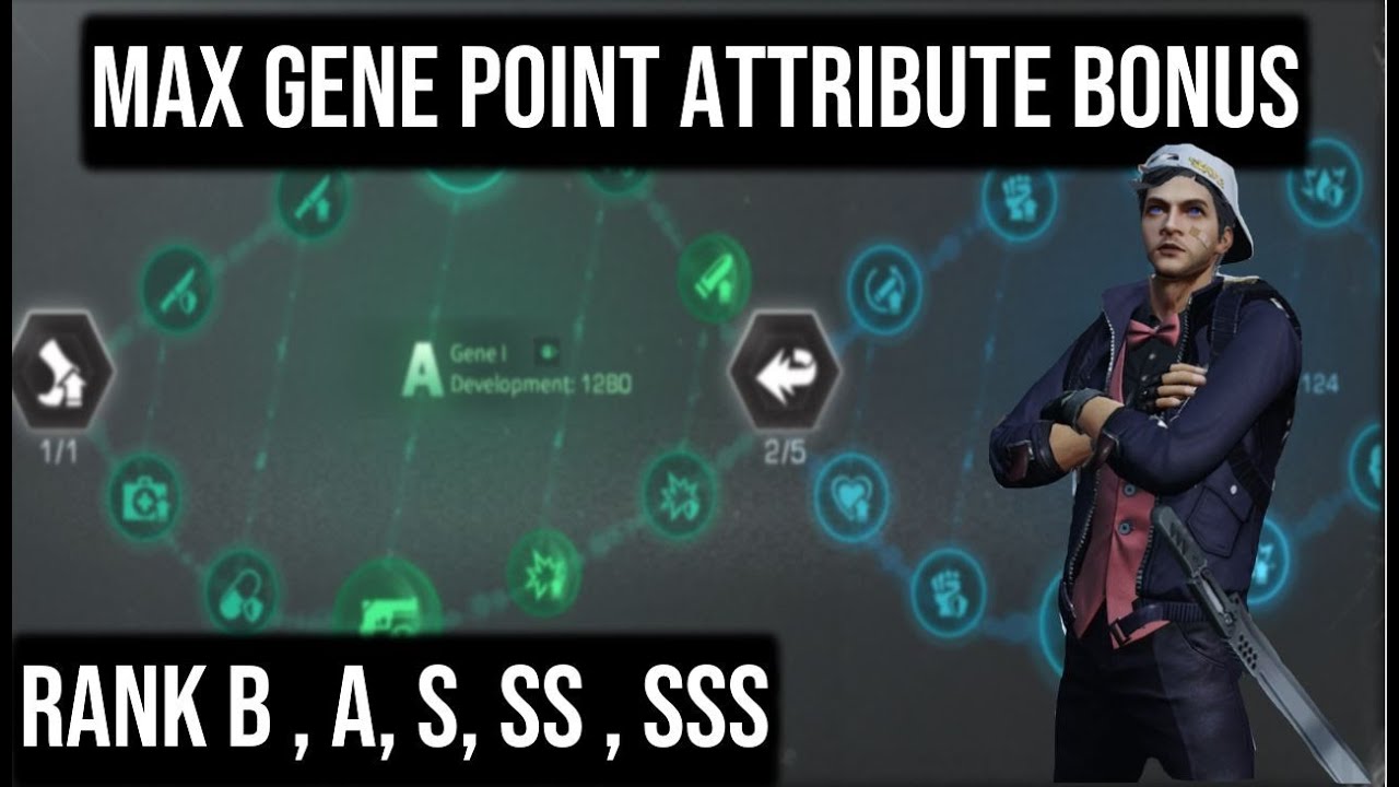 MAX Gene Point Attribute Bonus | Rank B to SSS - YouTube
