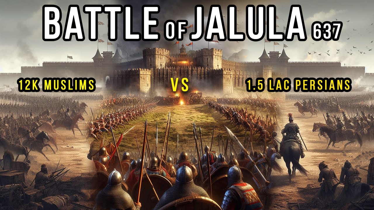 Umar Ibn Al Khattab Ep30 | Battle of Jalula | Muslims vs Persians ...