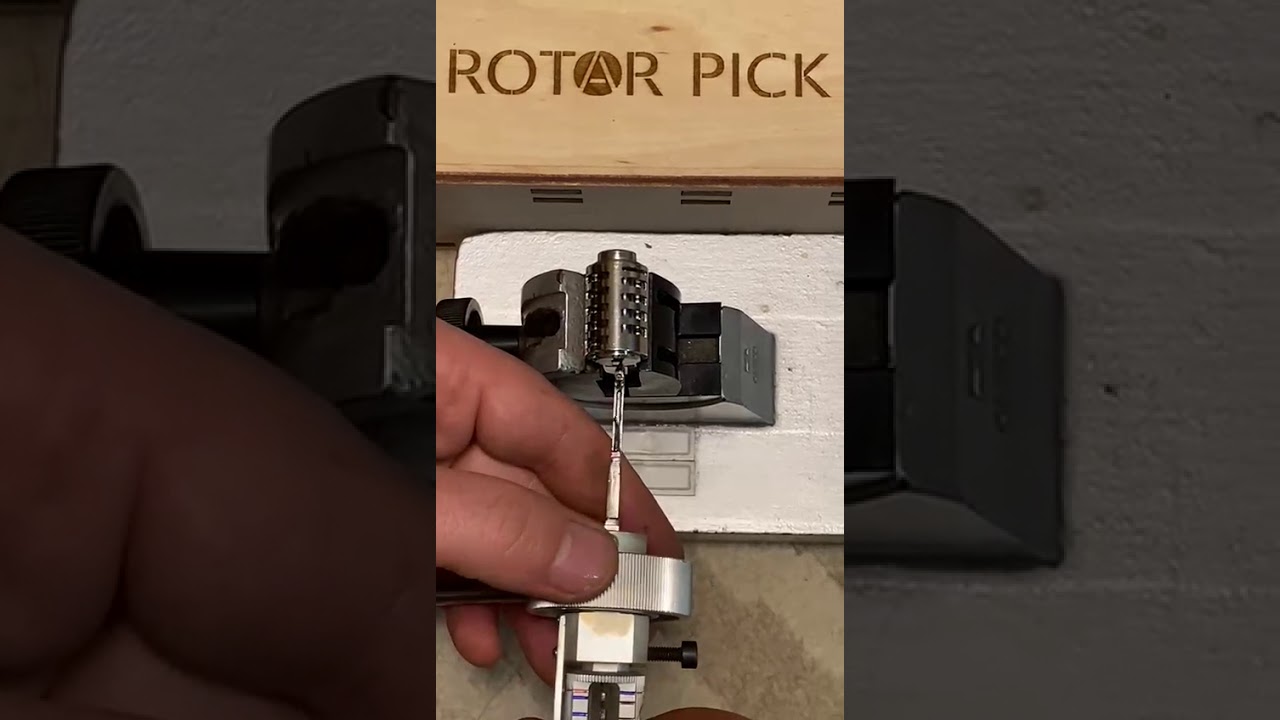 Decoder lock for KESO 4000 Patented - Rotorpick - YouTube