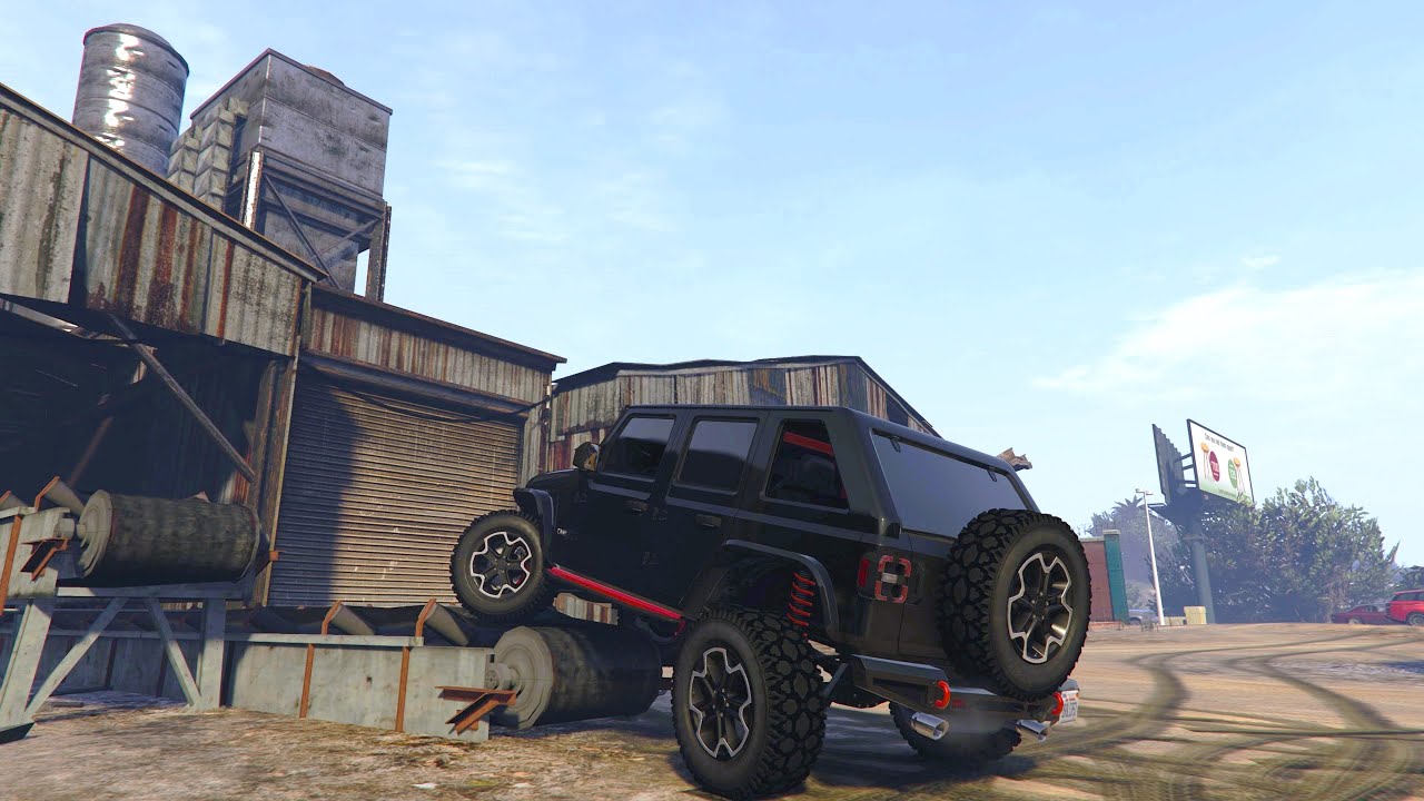 GTA 5 Canis Terminus ( Jeep Wrangler ) Customizations - YouTube