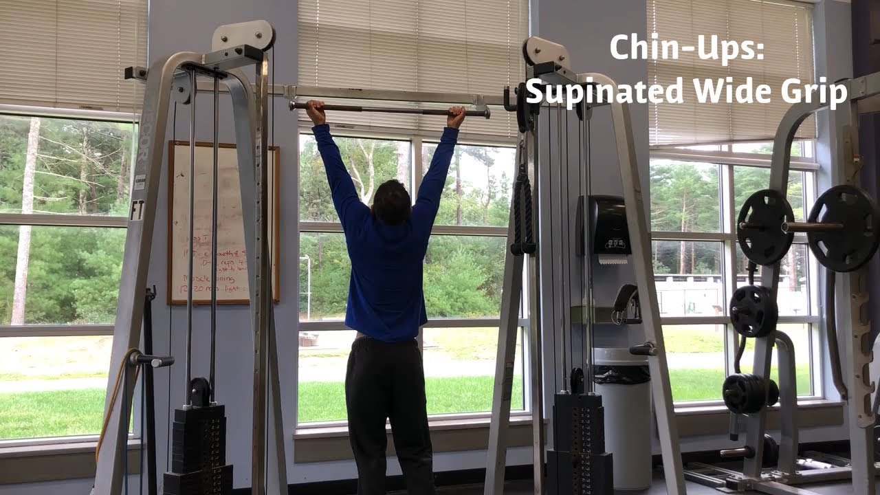Chin-Ups: Wide & Supinated - YouTube