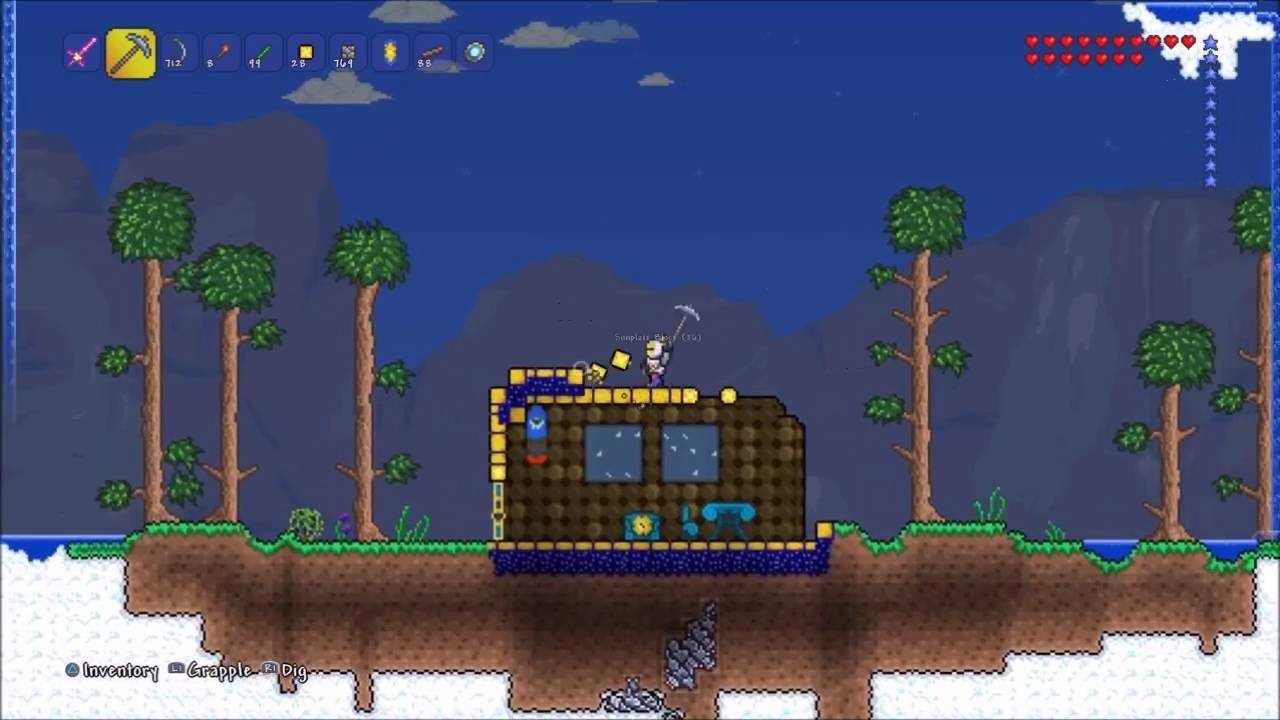Terraria episodio 7 "Los orbes y la isla flotante" - YouTube