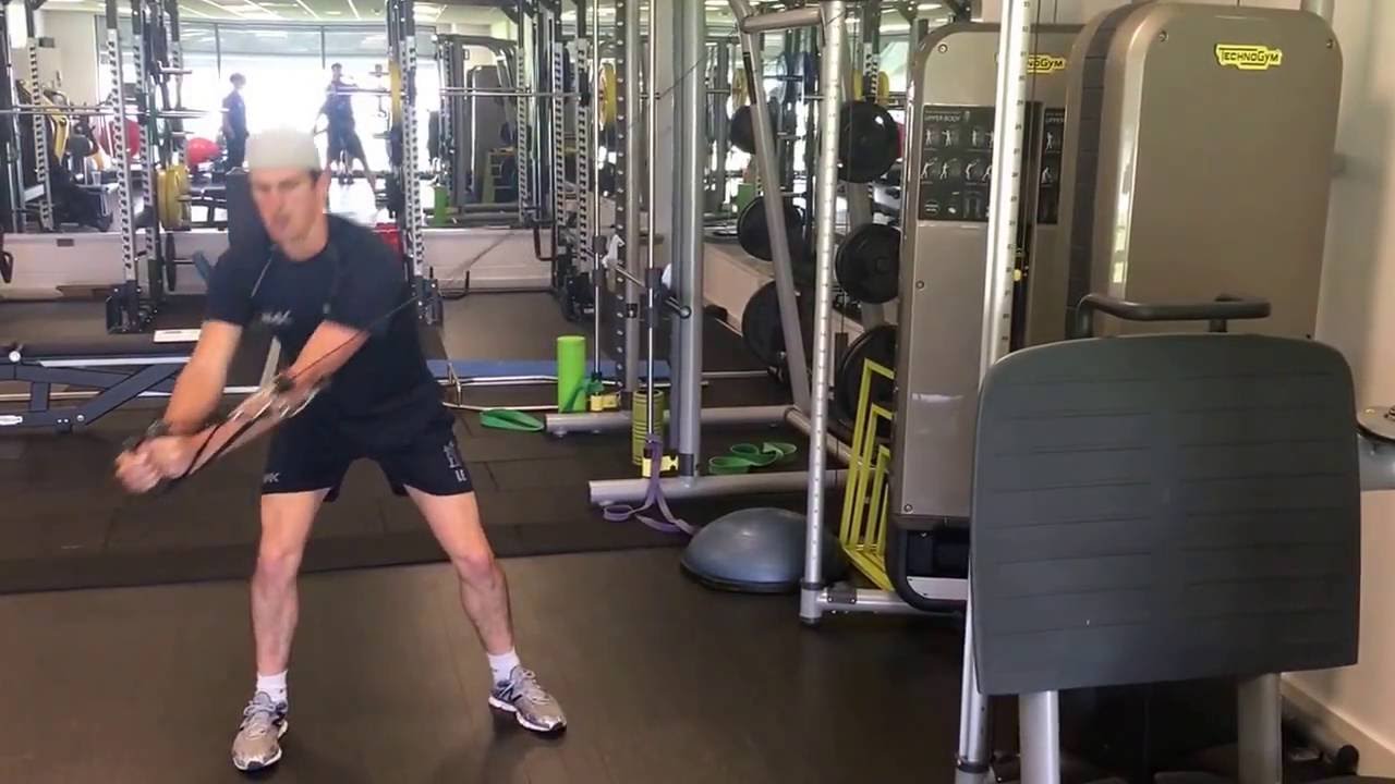 Downward Trunk Rotation - Technogym DAP - YouTube
