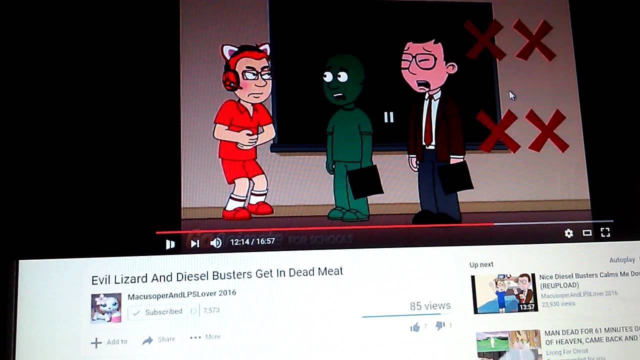My React To Evil Lizard And Diesel Busters Get In Dead Meat Part 2 ...