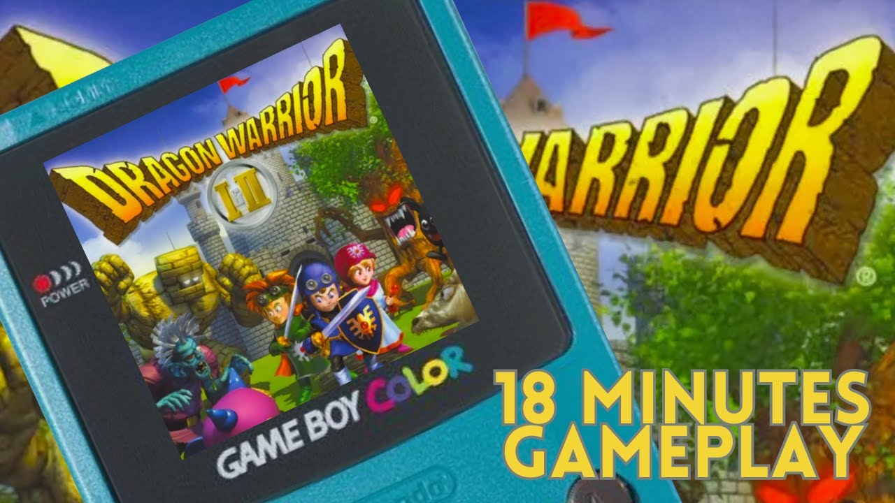 Dragon Warrior I & II for GBC (GAMEPLAY) - YouTube