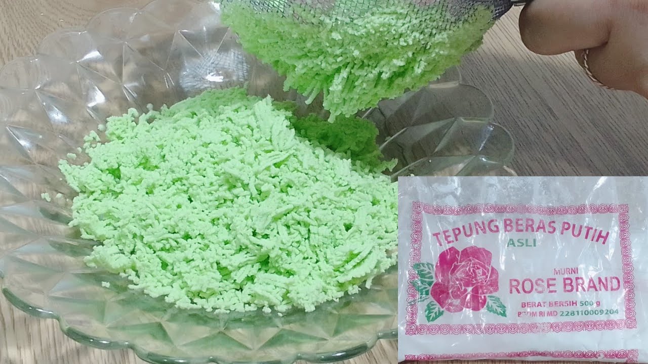 OLAHAN TEPUNG BERAS ROSE BRAND SEDERHANA - YouTube