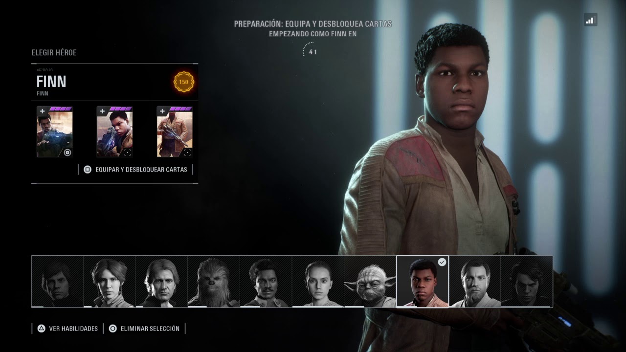 Aprender a jugar con Finn -Battlefront 2- - YouTube
