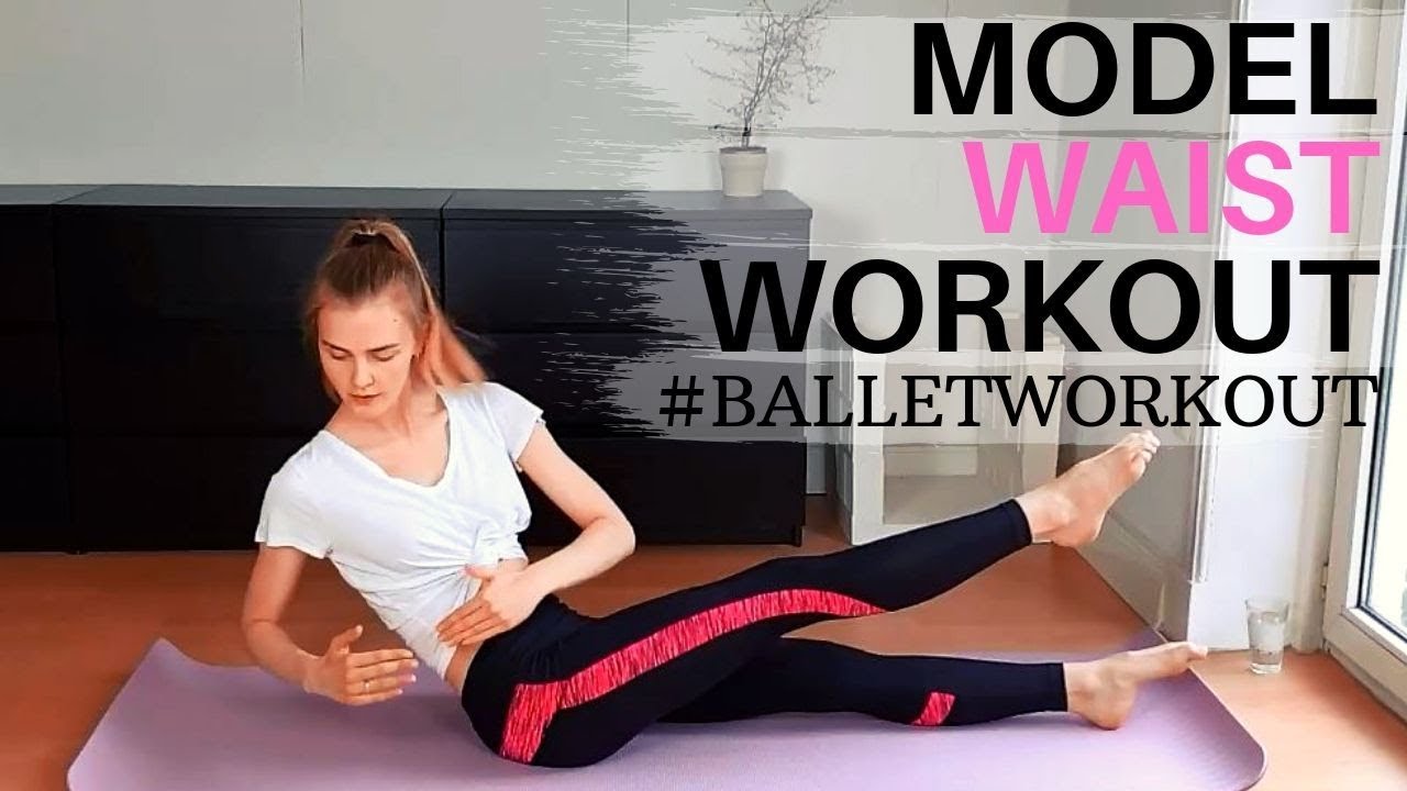 MODEL ABS WORKOUT BALLET inspired - Model waist with BARRE - LONG LEAN ...