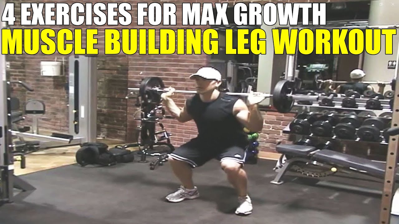 Muscle Building Leg Workout for Maximum Growth - YouTube