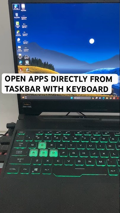 How To Open Apps Directly From Taskbar Using Keyboard || Windows Shortcuts #viral - YouTube