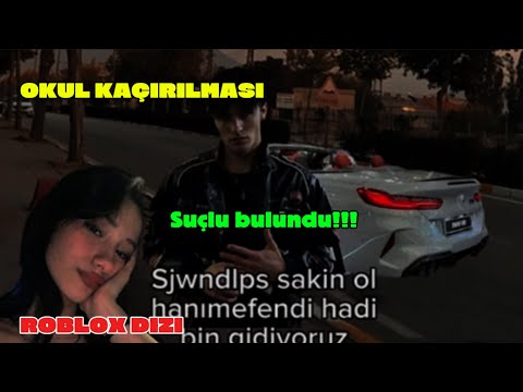 Okul kaçırılması ~ SUÇLU BULUNDU ROBLOX DİZİ-konuşmalı dizi