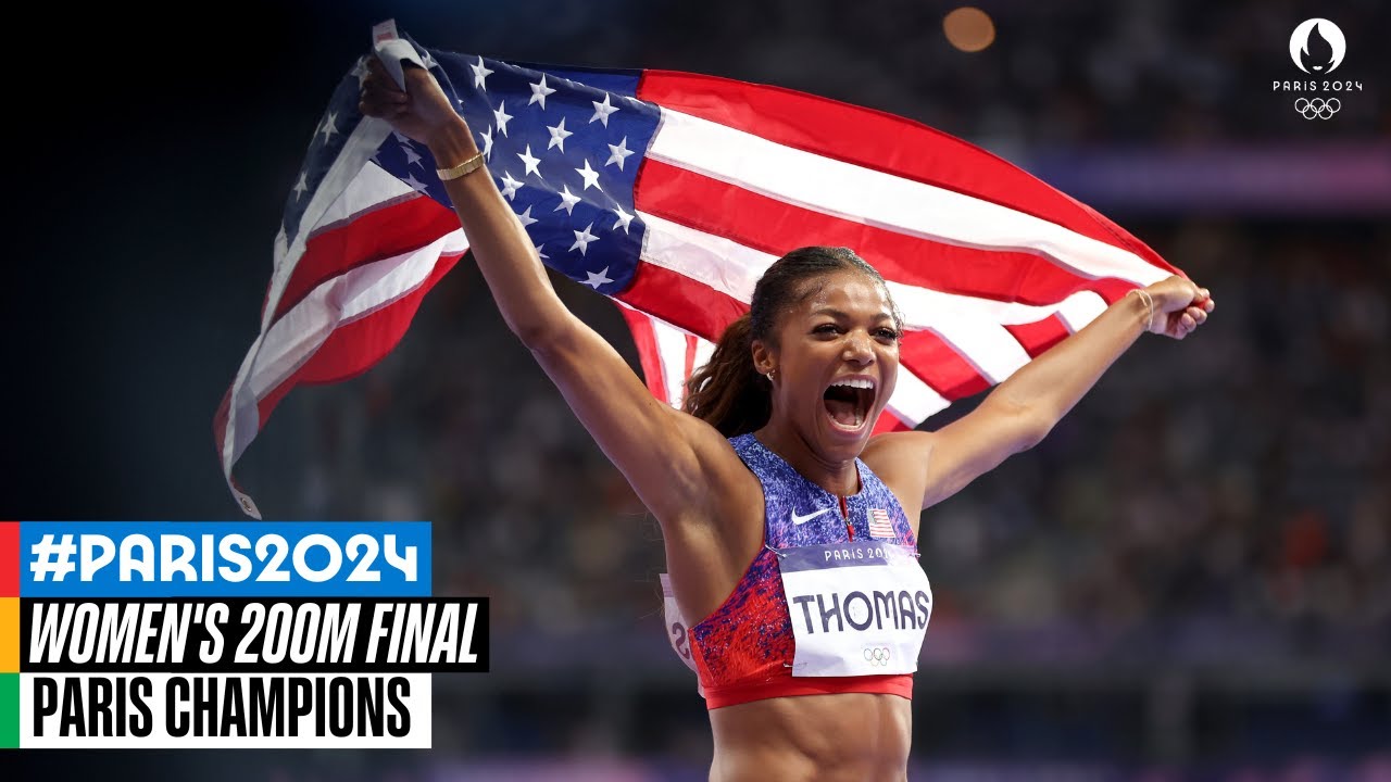 Women's 200m Final | Paris Champions - YouTube